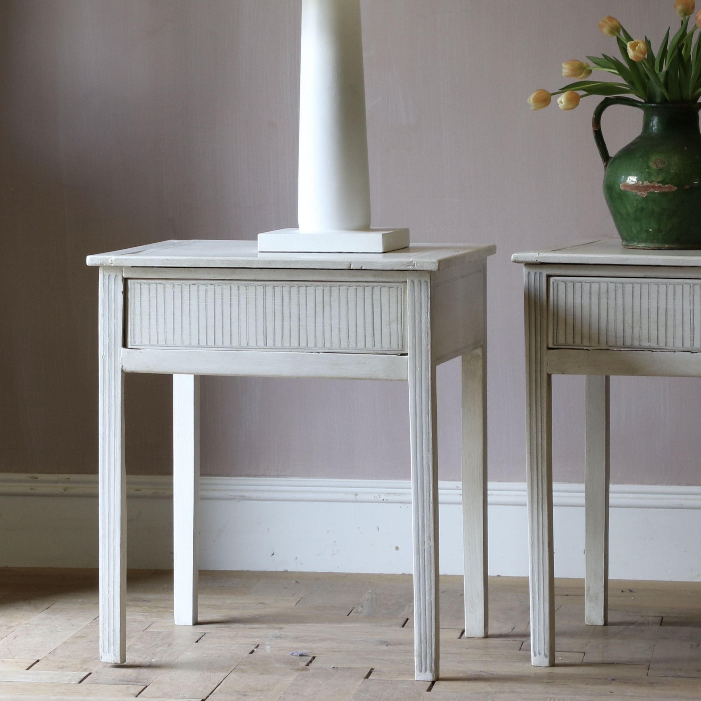 John Stephens & Company | Pair of Side Tables (Stock Number 150-53)