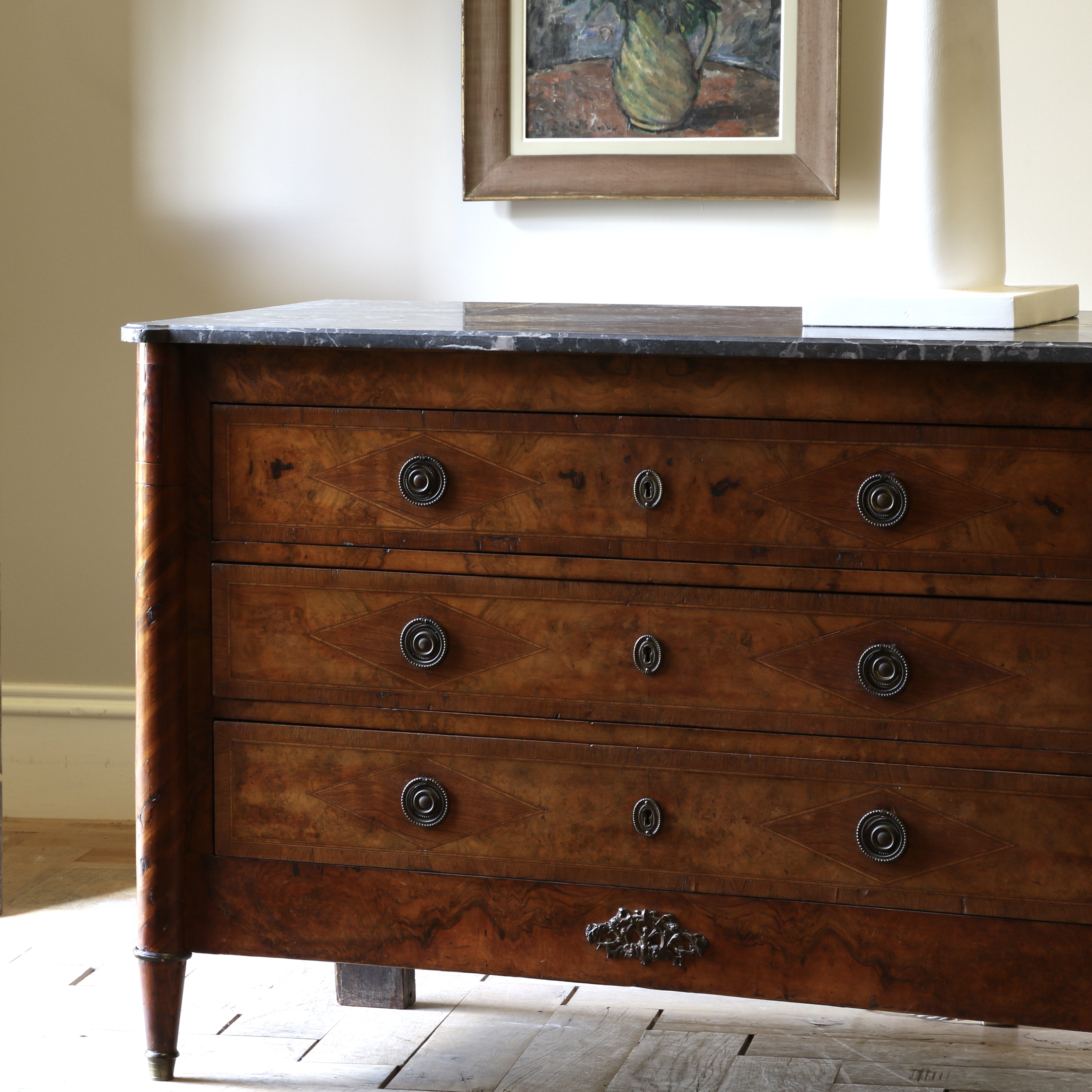 John Stephens & Company | Transitional Commode (Stock Number 153-08)
